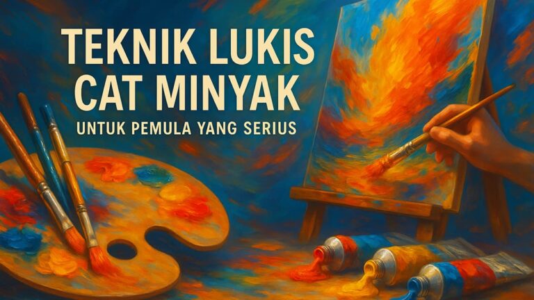 Teknik Lukis Cat Minyak untuk Pemula yang Serius - niafekri ...